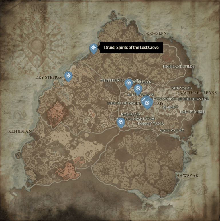Diablo 4 Map Expands World Potential with New Regions