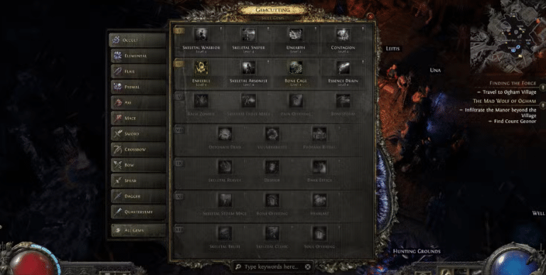 PoE 2 Skill Gems Guide - Best Skills and Gear in 2025