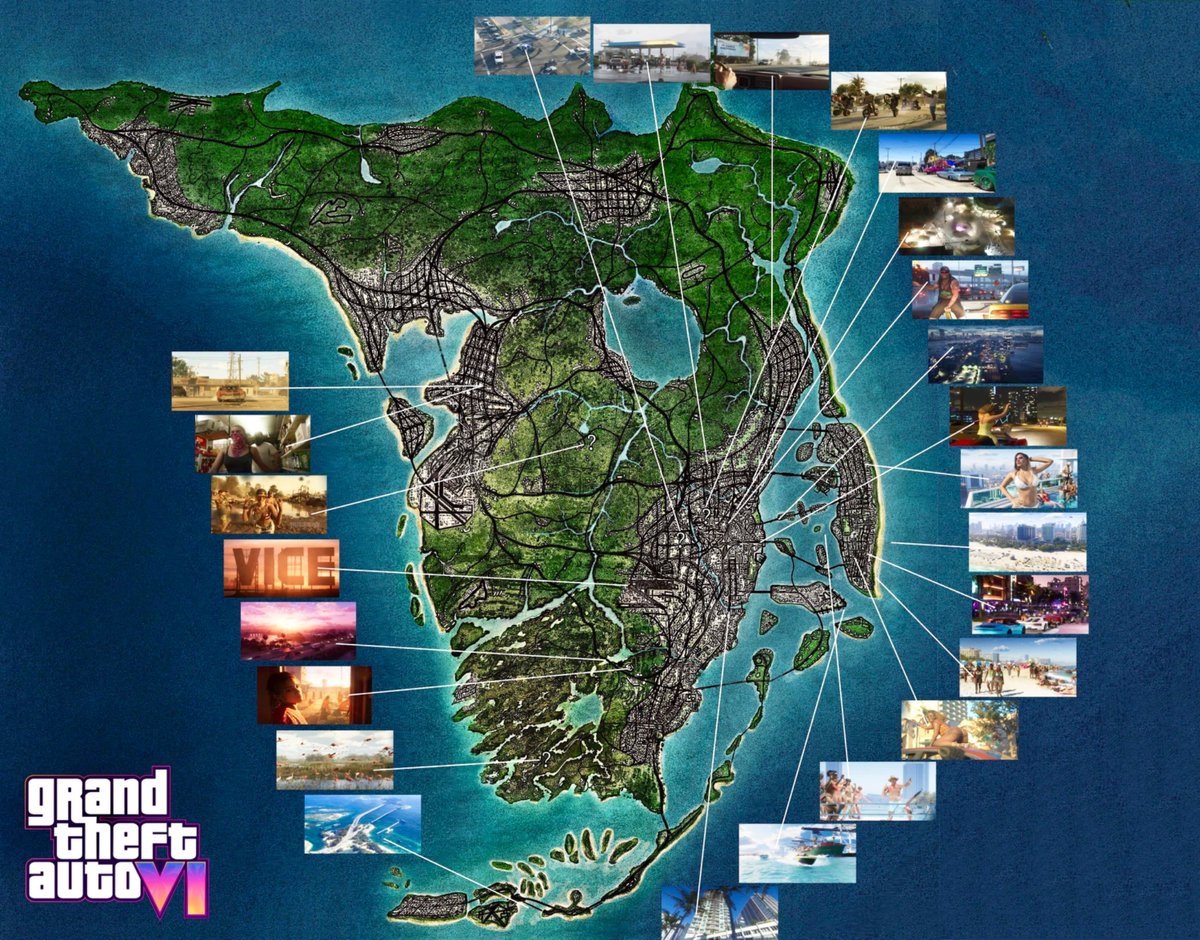 GTA 6 Map Leaks: Cities, Size & New Locations